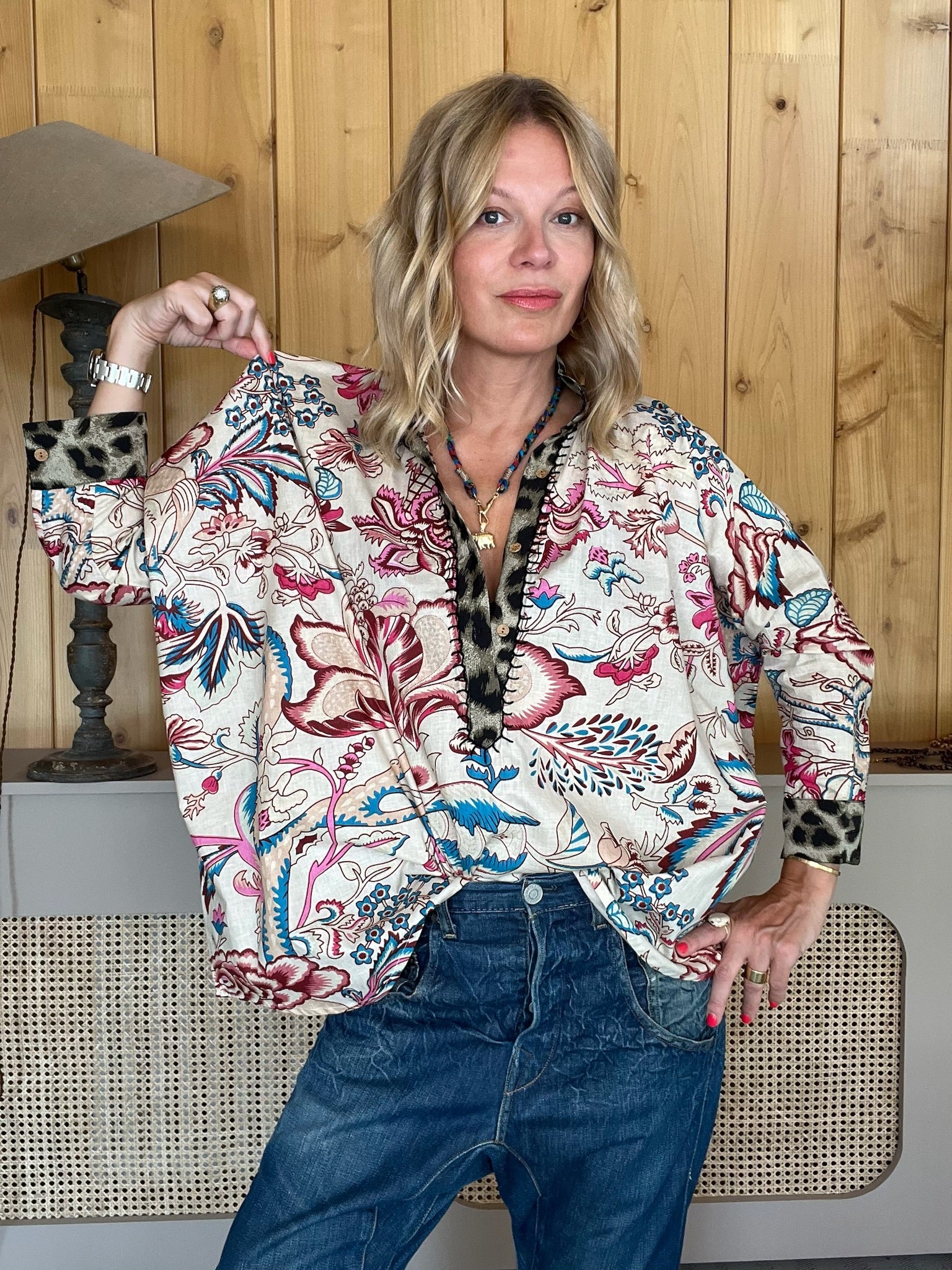 CHEMISE FOLK CLARA – Fish Club Paris
