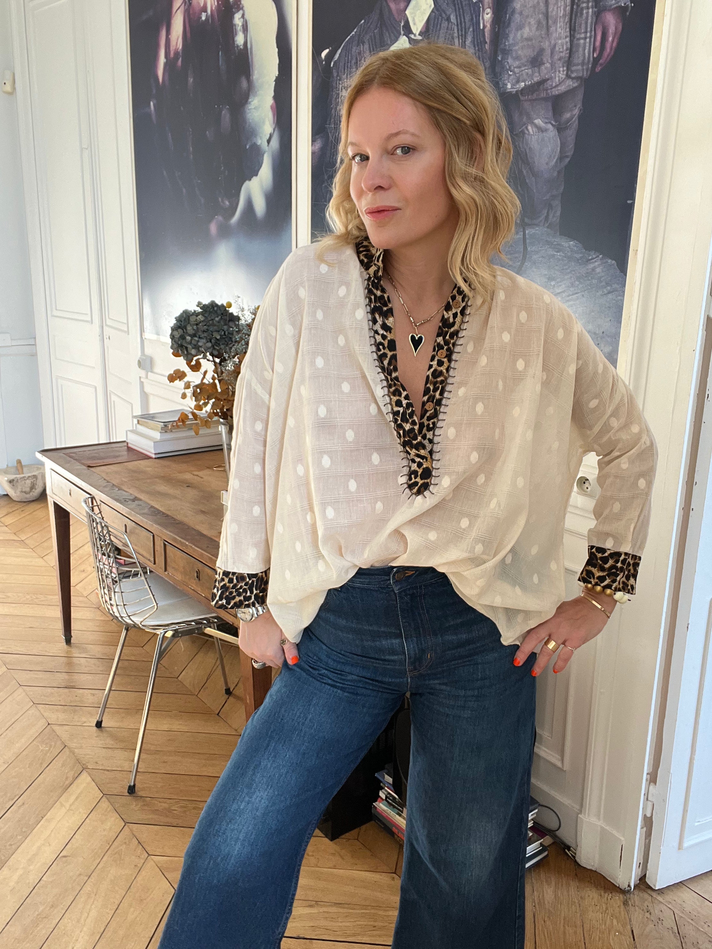 CHEMISE FOLK BONNIE – Fish Club Paris